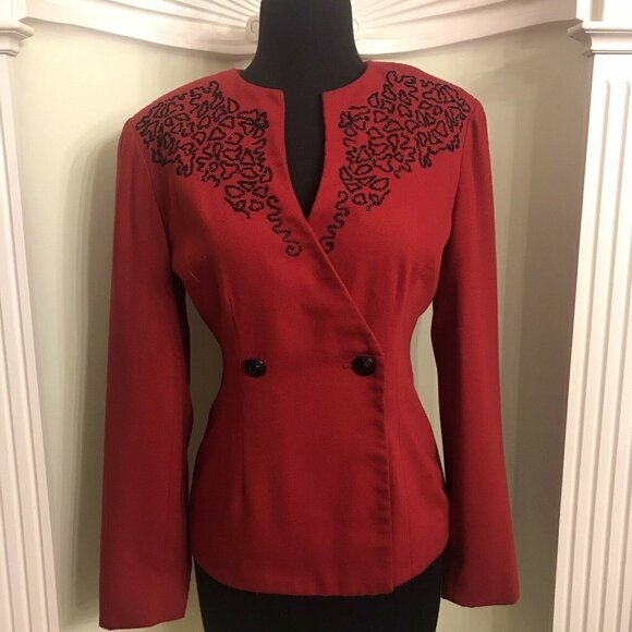 Stephanie Queller | Jackets & Coats | Vtg Stephanie Queller Size 2 ...